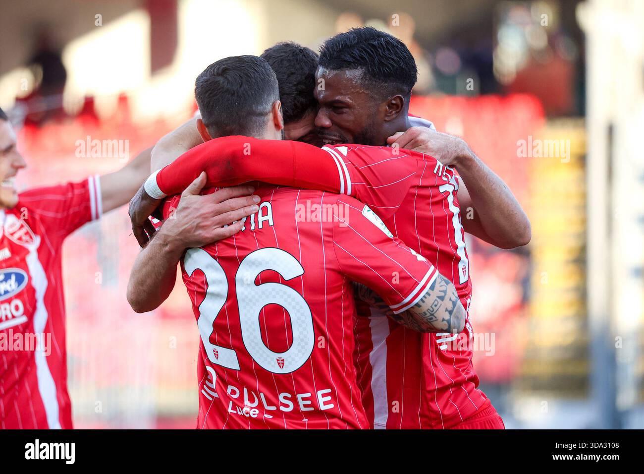 exultation of Monza after the goal of Maric Mirko during AC Monza vs FC ...