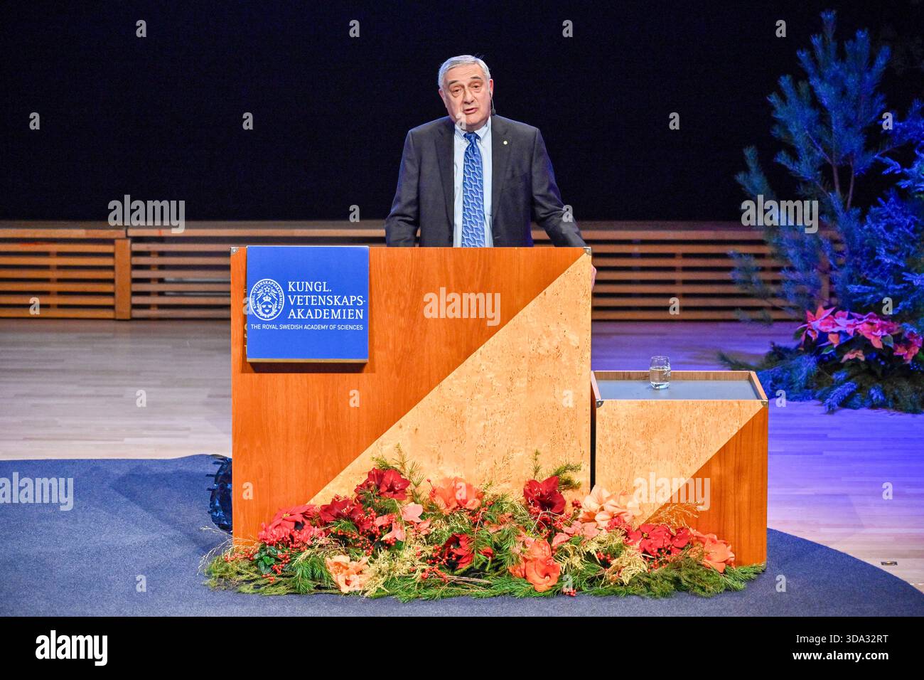 STOCKHOLM, SWEDEN 20251208Joel Mokyr, Nobel Prize laureate in economics ...