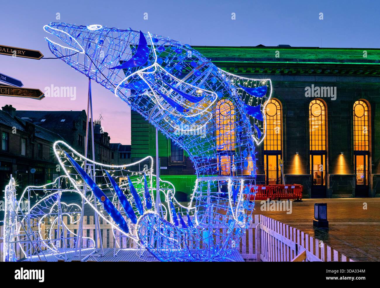 Perth city centre has a varied range of Christmas lighting during this ...