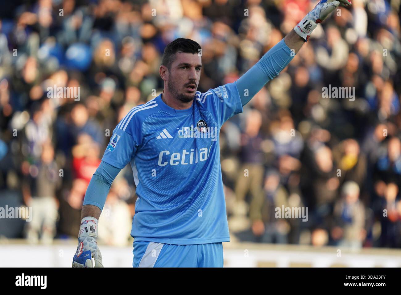 Pisa'sSimone Scuffet ....During the Serie A soccer match between Pisa ...