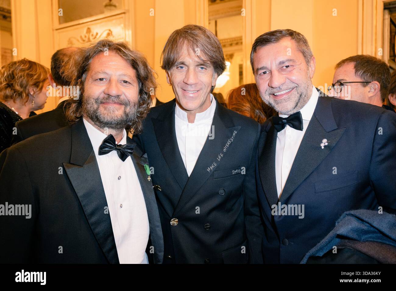 Guido Damiani , Davide Oldani , Giorgio Damiani Premiere At La Scala ...