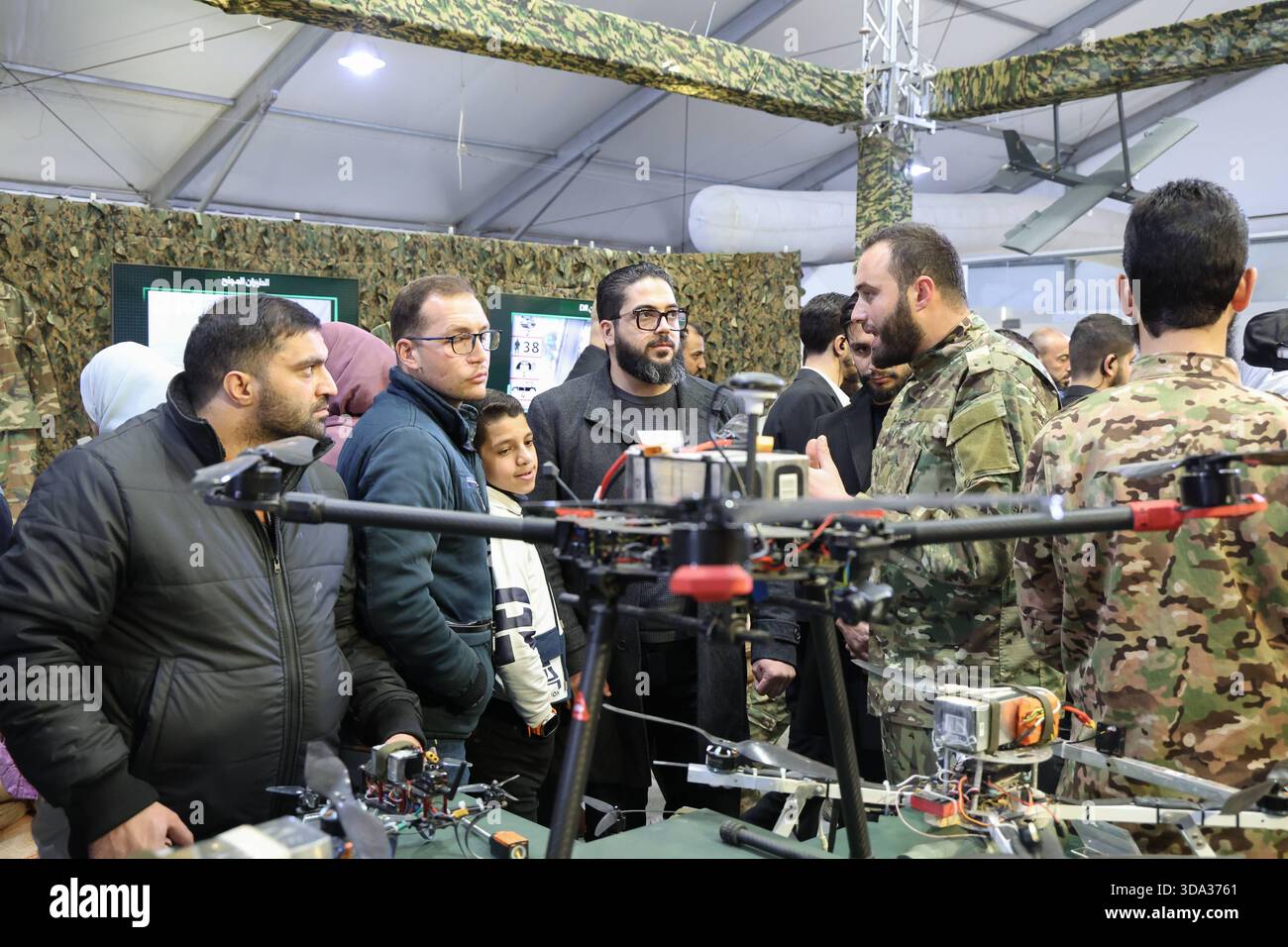 Syrian Military Exhibition in Damascus Showcasing Defense Equipment On ...