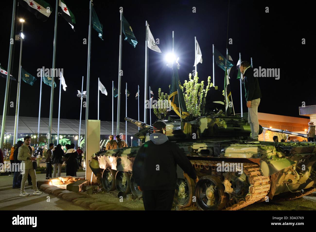 Syrian Military Exhibition in Damascus Showcasing Defense Equipment On ...