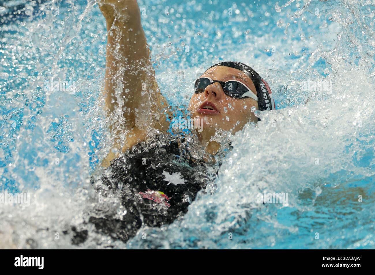 AUSTIN, TX - DECEMBER 05: Summer McIntosh competes in a women's 100 ...