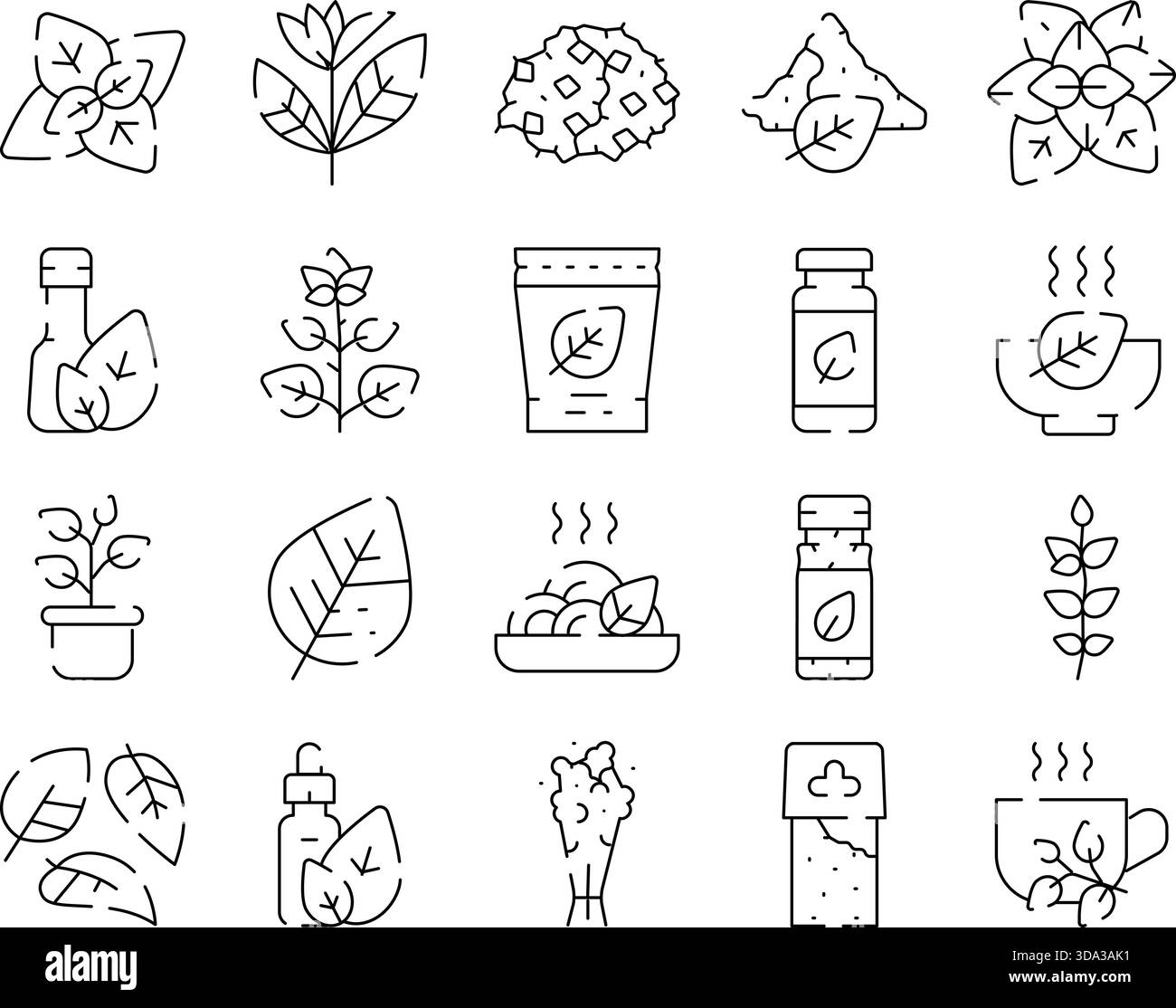 Liquid stevia Stock Vector Images - Alamy