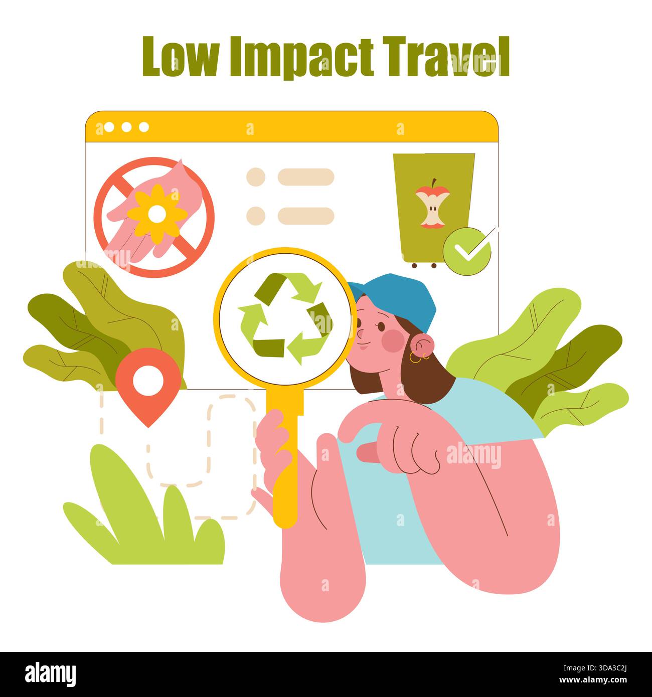 Lush environment features Cut Out Stock Images & Pictures - Alamy