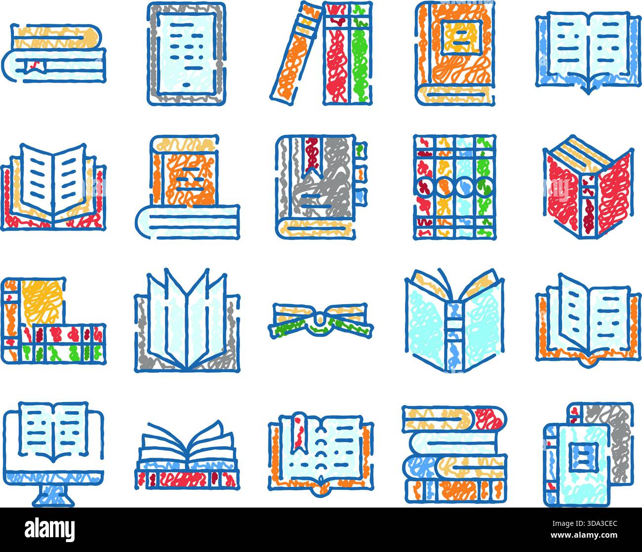 Wisdom line icons collection Stock Vector Images - Alamy
