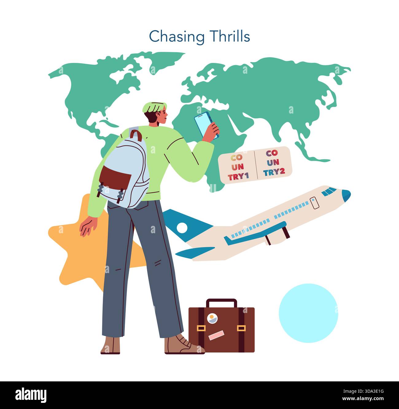 Plan a trip Cut Out Stock Images & Pictures - Alamy