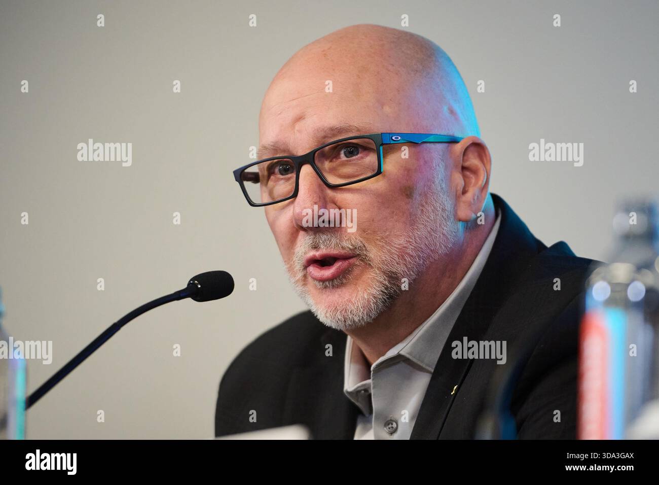 National Junior Team general manager Alan Millar speaks at a press conference announcing the ...