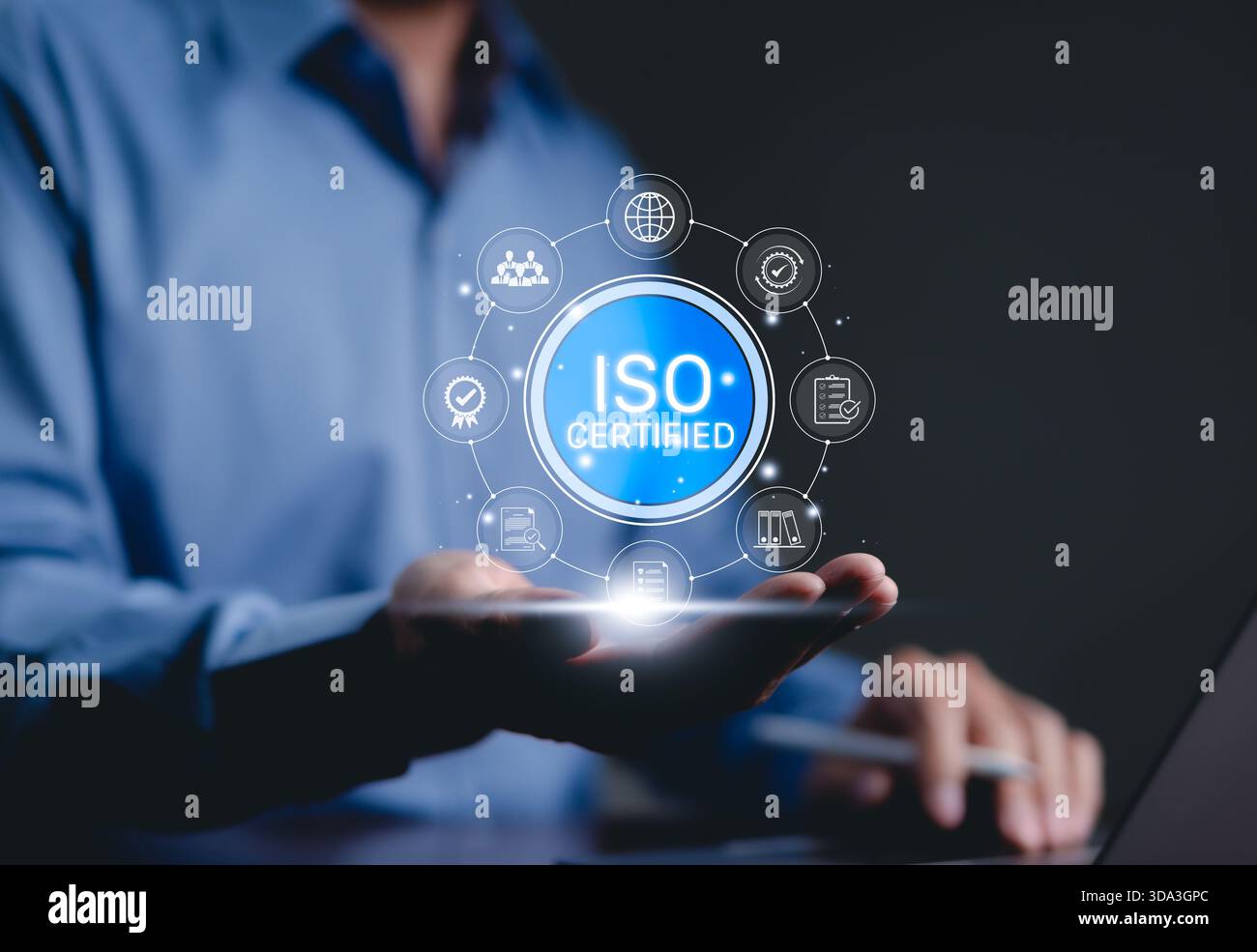 Iso quality standards icon hi-res stock photography and images - Alamy