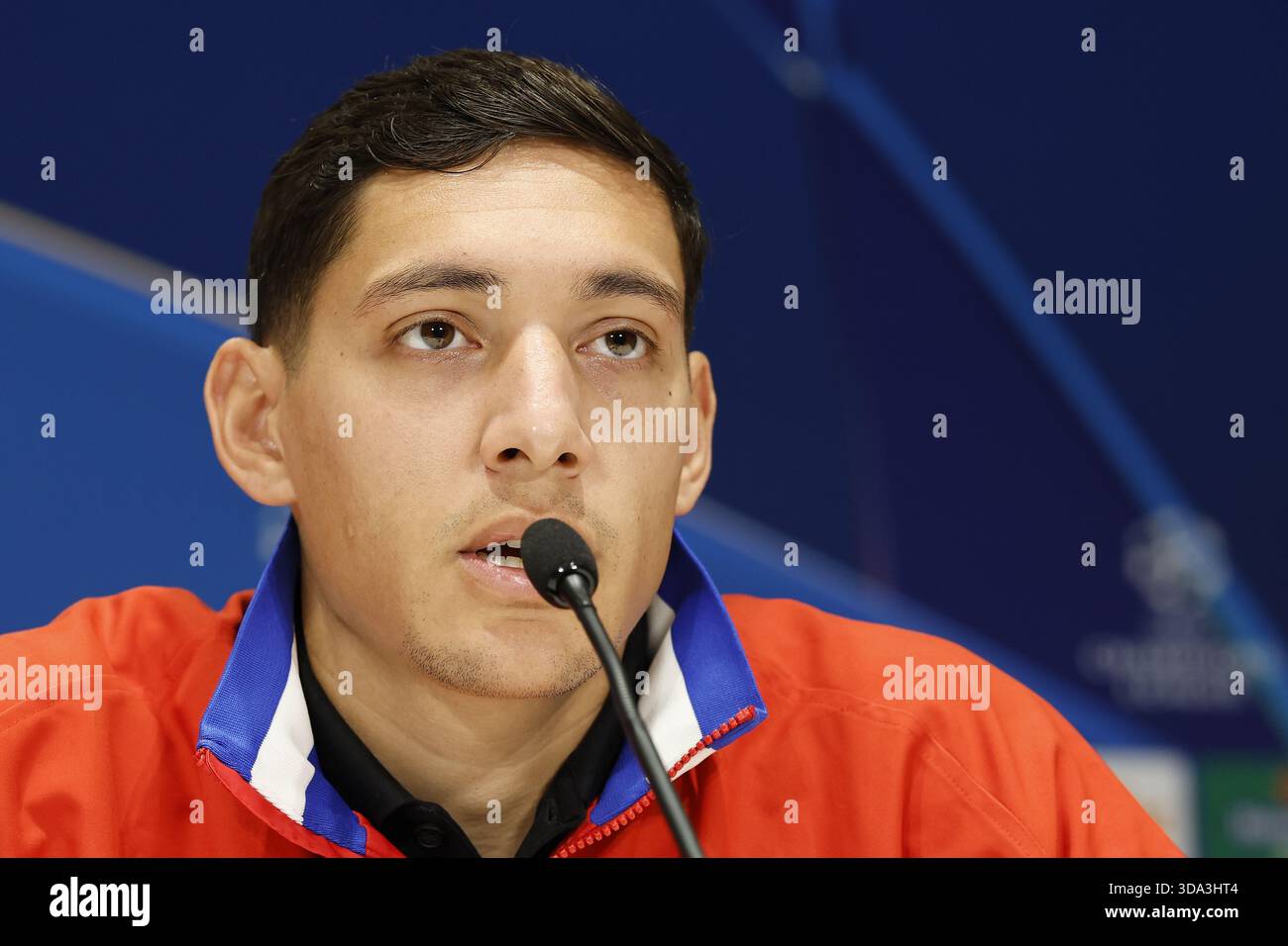 EINDHOVEN - Nahuel Molina of Club Atletico de Madrid during a press ...
