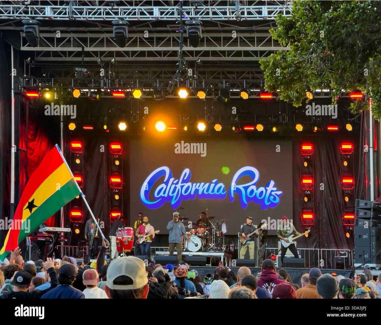 Winston Rodney known as Burning Spear performs at the 2024 Cali Roots ...