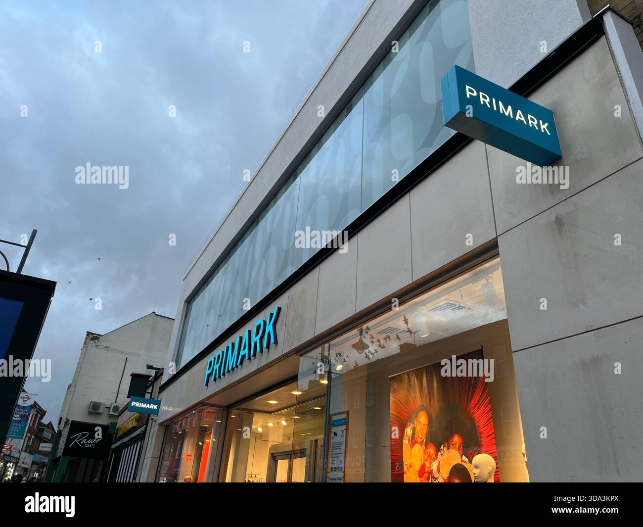 Primark shop front on the street Watford, England UK December 2025 ...