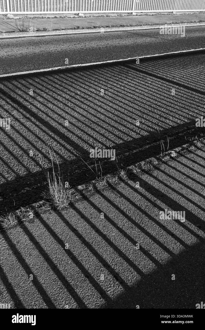 Railings path Black and White Stock Photos & Images - Alamy