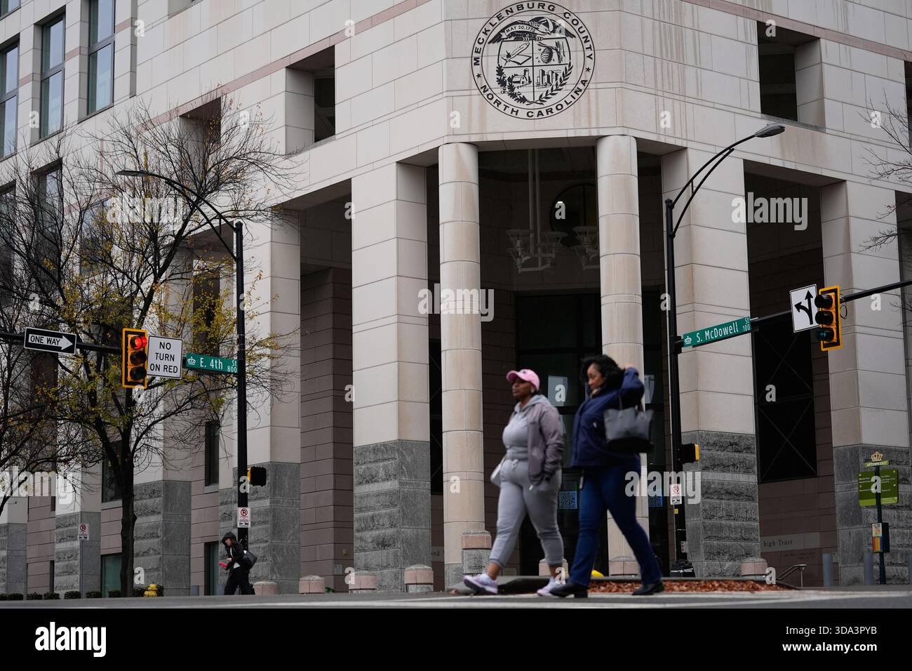 The Mecklenburg County Courthouse is seen Monday, Dec. 8, 2025, in ...