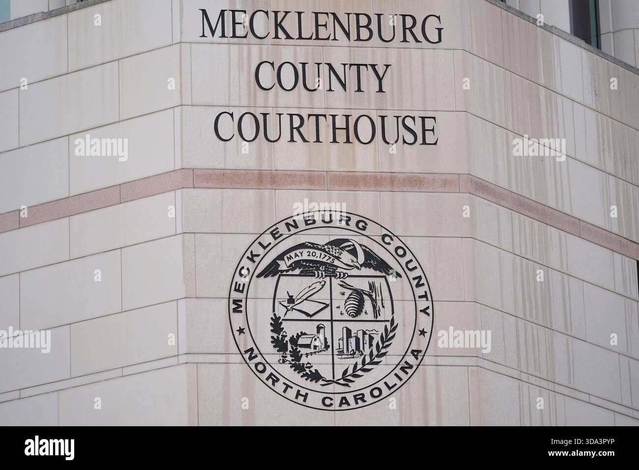 The Mecklenburg County Courthouse is seen Monday, Dec. 8, 2025, in ...