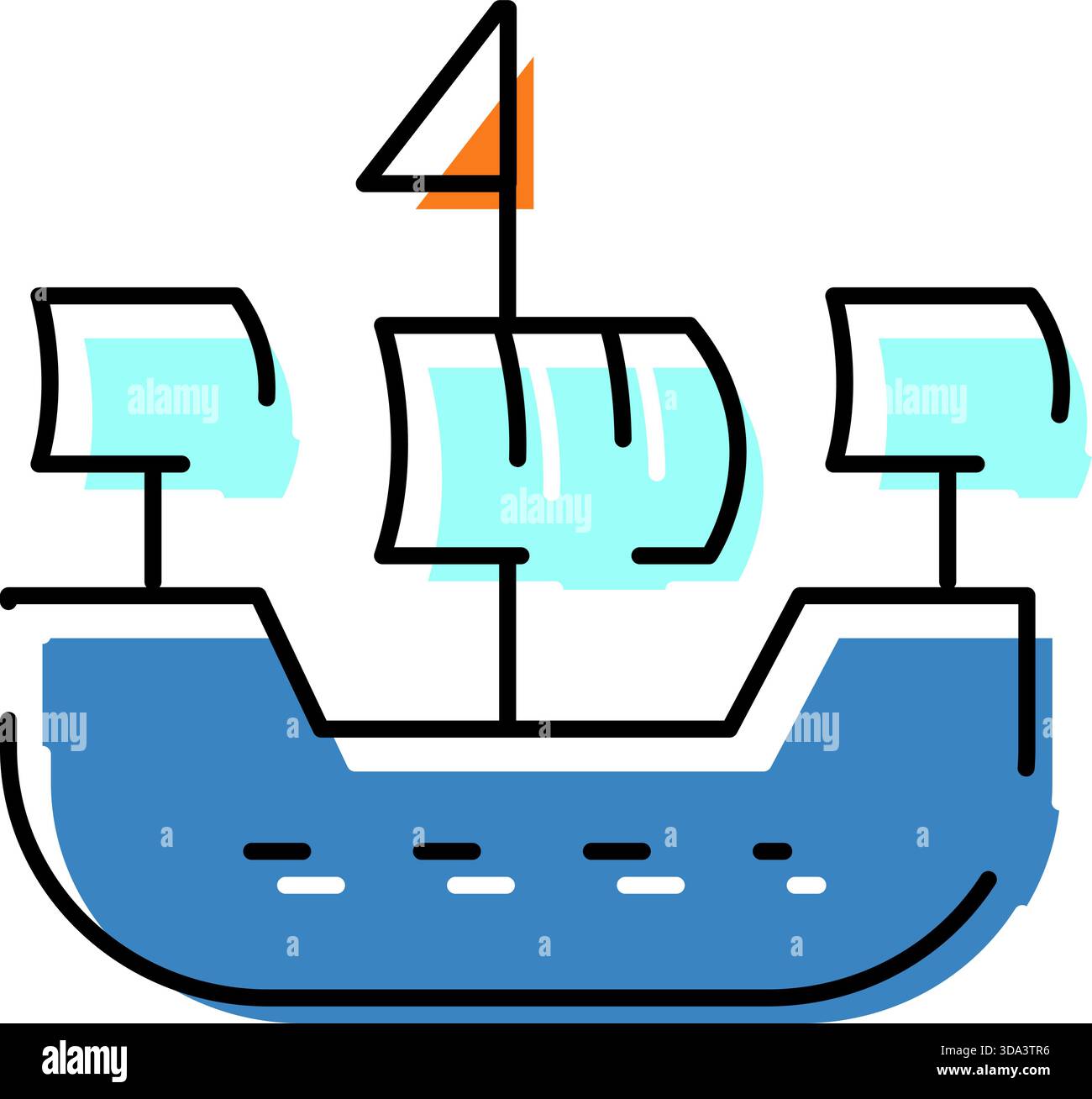 Infographic caravel hi-res stock photography and images - Alamy