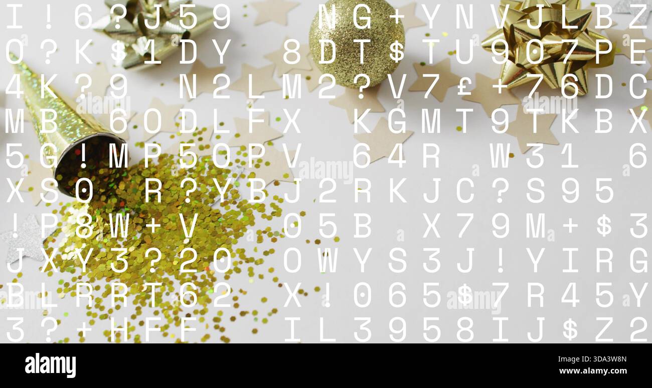 Gold stars spilling hi-res stock photography and images - Alamy