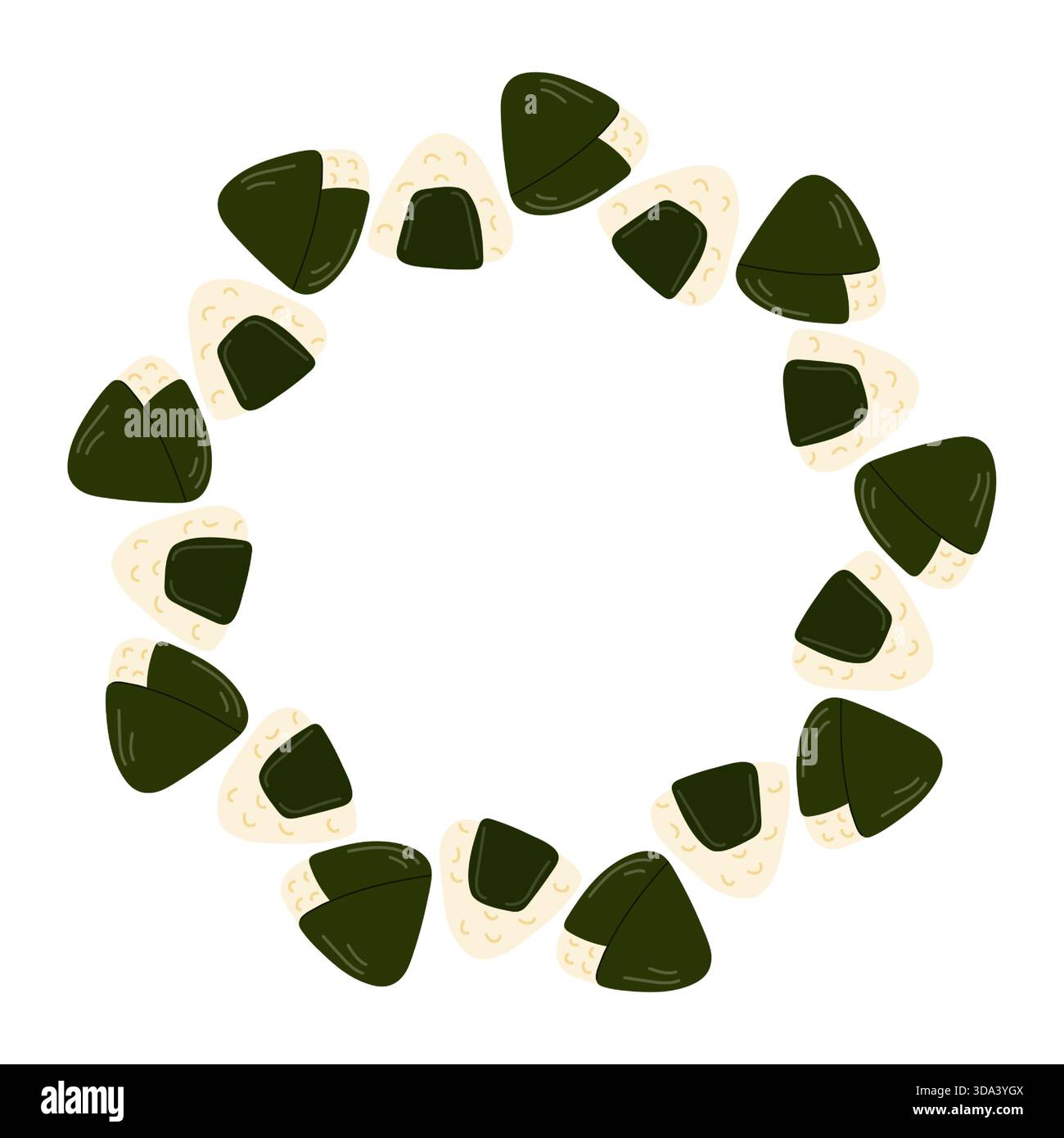 Arrangement circular forms in Cut Out Stock Images & Pictures - Alamy