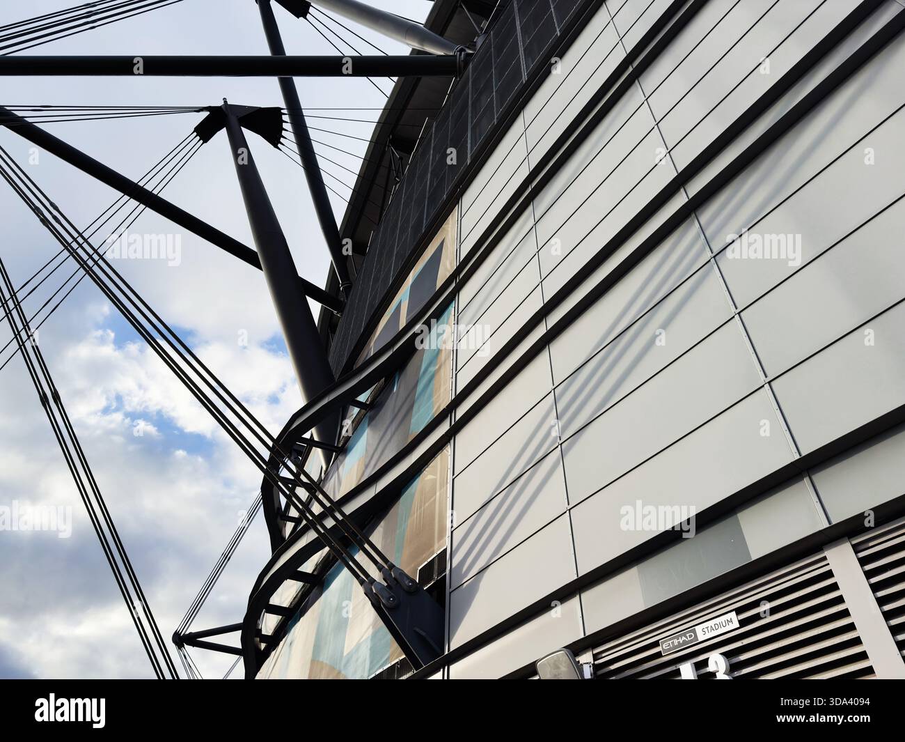 Manchester, UK - November 16, 2025: Architectural photo of tangled ...