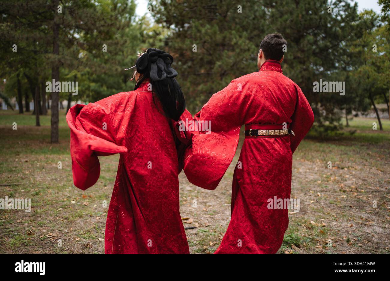 Interracial couple celebrating chinese hi-res stock photography and ...