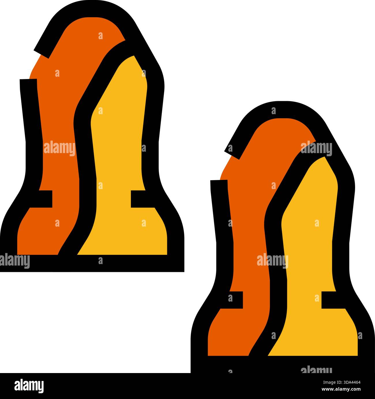 Noise reduction earplugs Stock Vector Images - Alamy