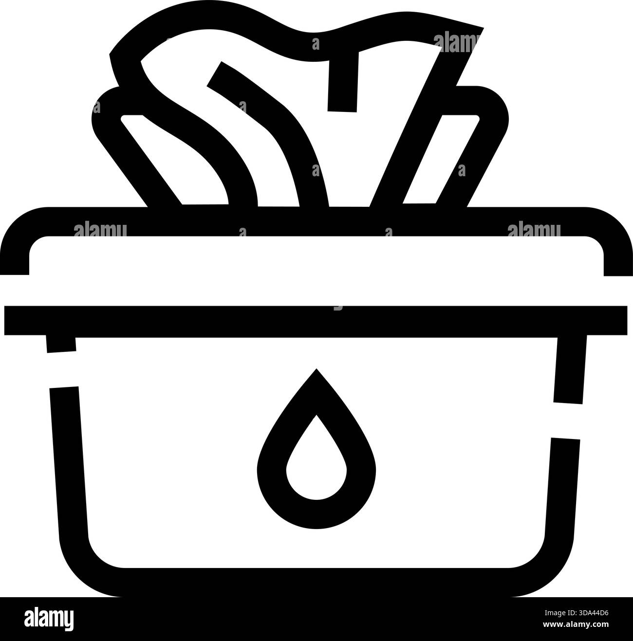 Wet wipes disinfectant box towel cleaning icon Stock Vector Image & Art ...