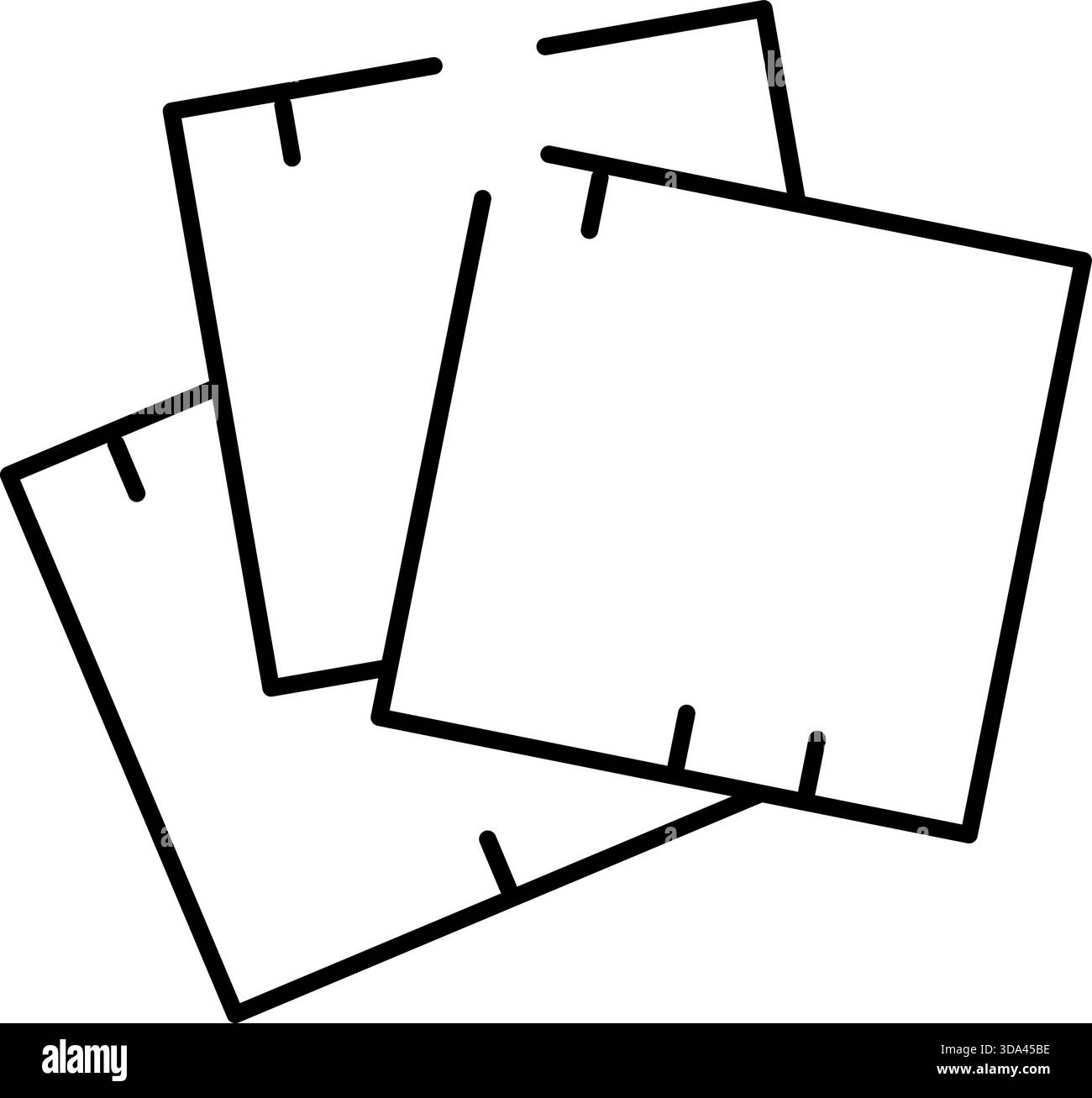 Meeting planning sticky notes Cut Out Stock Images & Pictures - Alamy