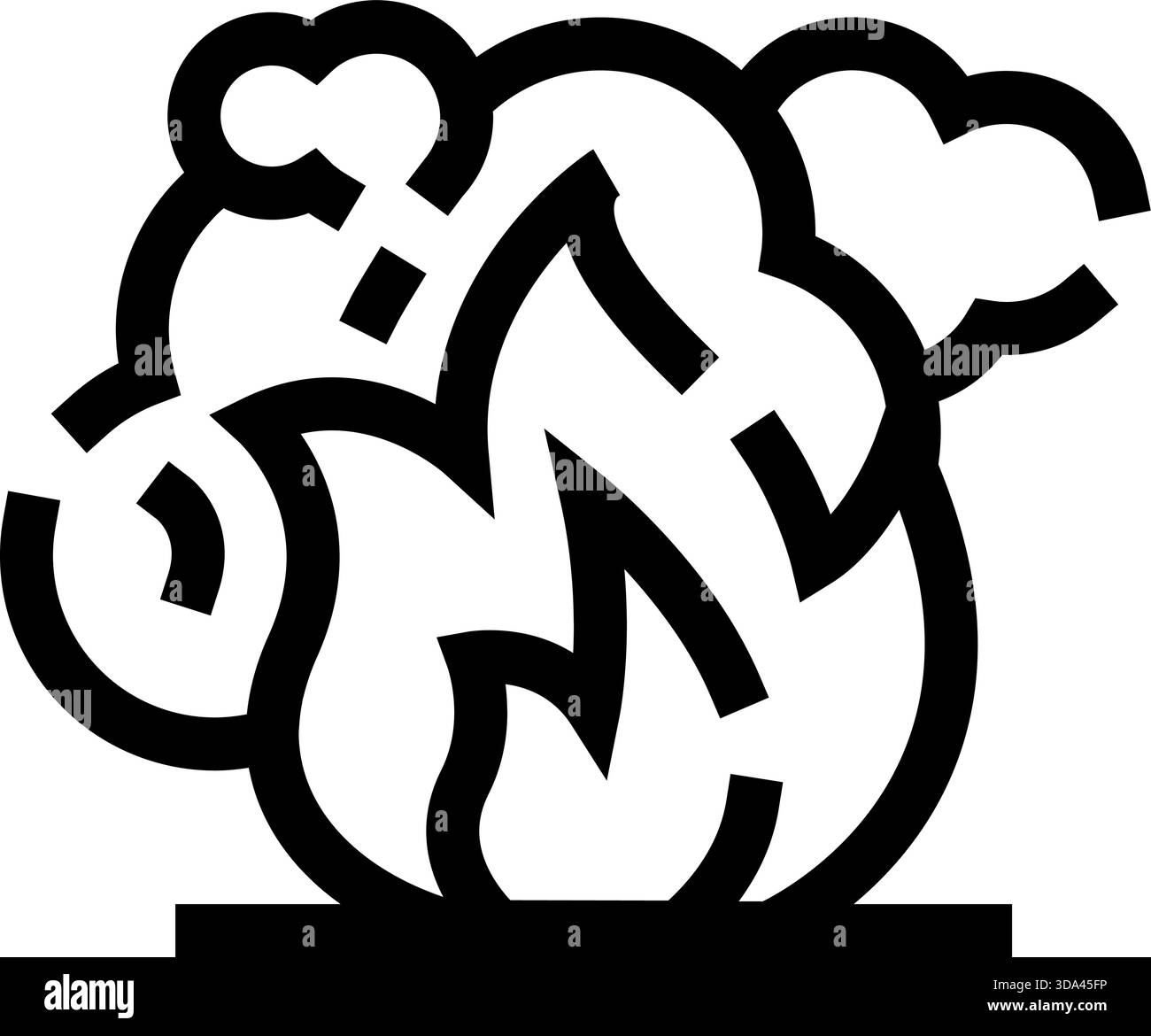 Log smoke Black and White Stock Photos & Images - Alamy