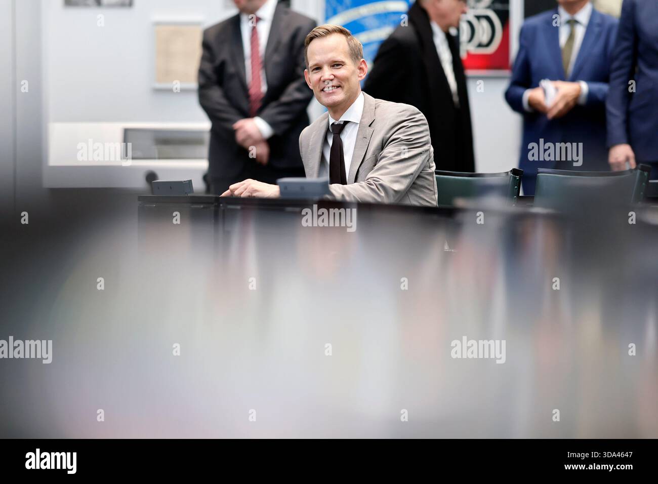 Politician Hendrik Streeck (CDU) at the opening of the new permanent ...
