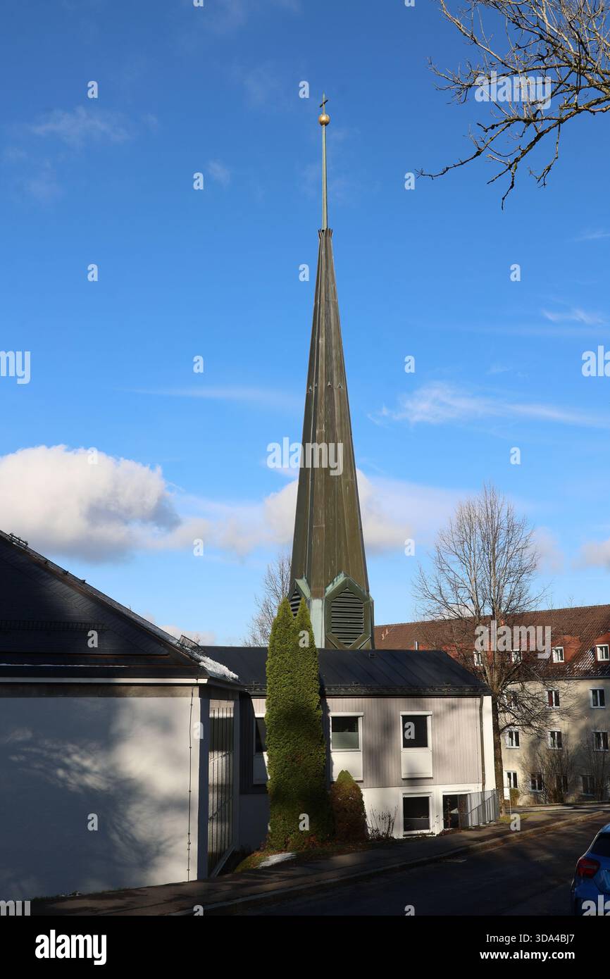 Modern church steeple against hi-res stock photography and images - Alamy
