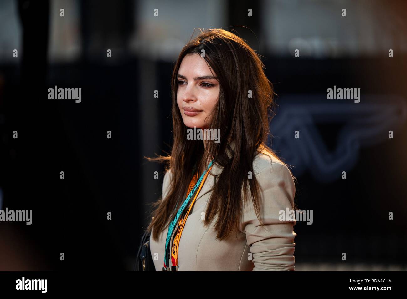 Emily Ratajkowski (Model), UAE, Formula 1 World Championship, Abu Dhabi ...