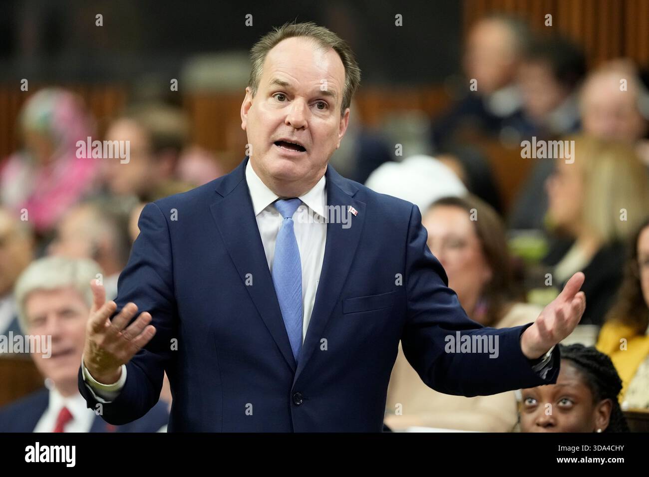 Leader of the Government in the House of Commons Steven MacKinnon rises ...