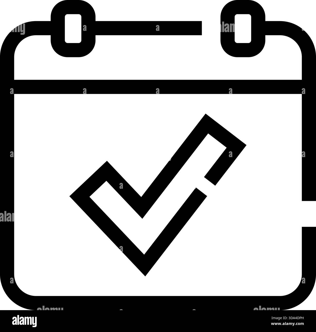 Confirmed date Stock Vector Images - Alamy