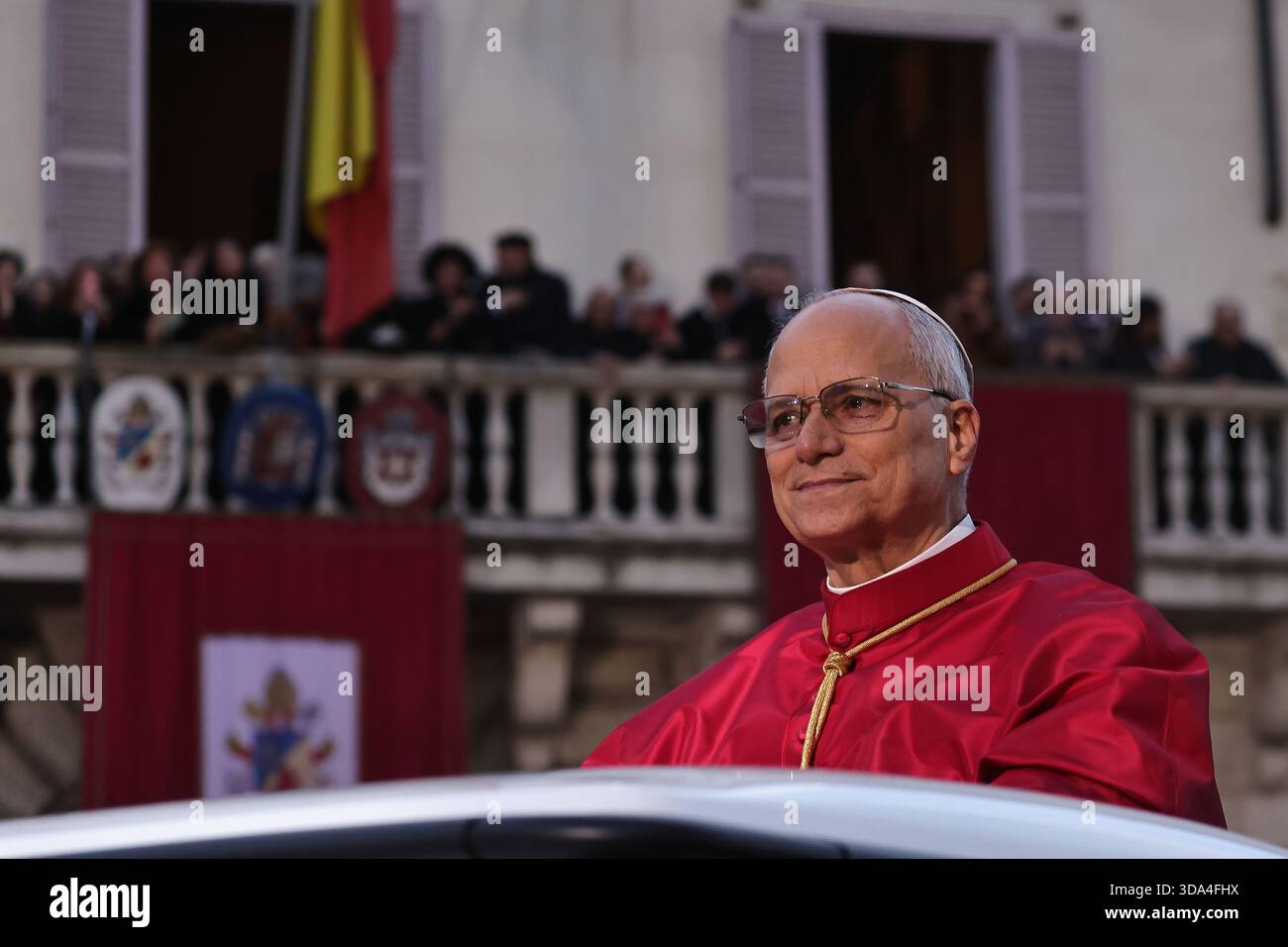 December 8, 2025 - POPE LEO XIV during the Act of Veneration of the ...