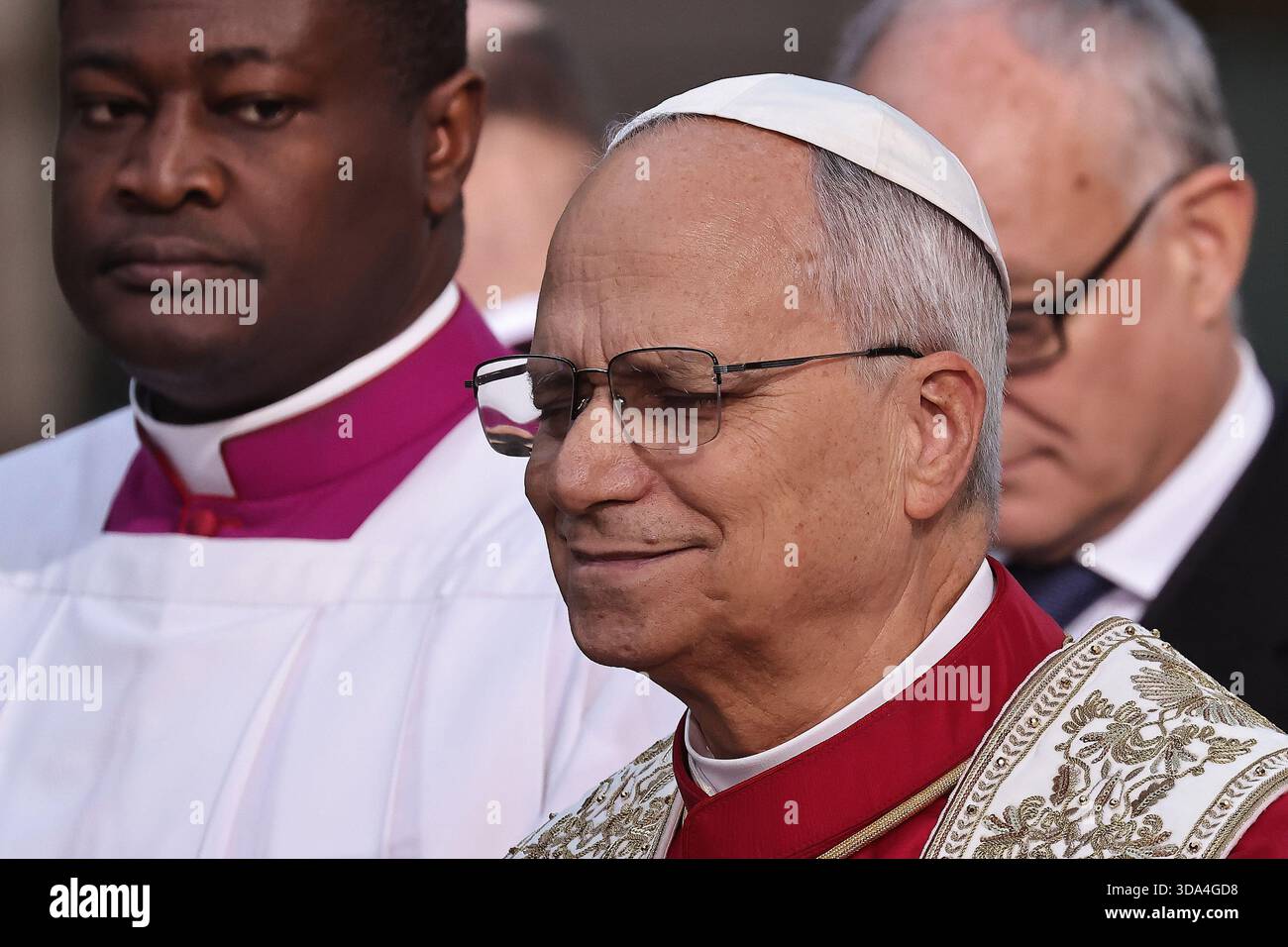 December 8, 2025 - POPE LEO XIV during the Act of Veneration of the ...