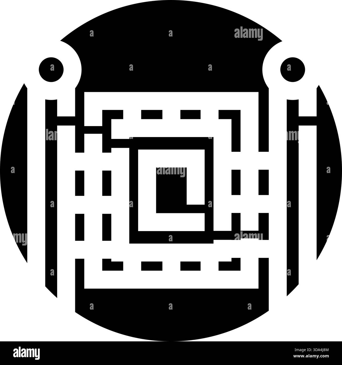 Problem solving finding solution Black and White Stock Photos & Images ...