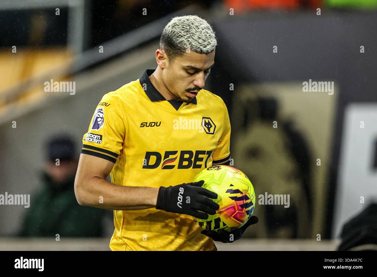Andre of Wolverhampton Wanderers during the Premier League match ...