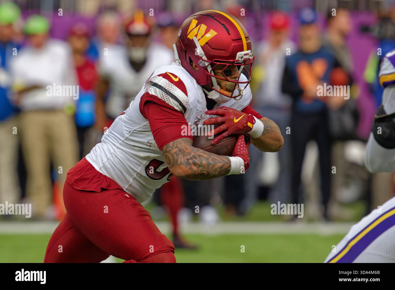 Washington Commanders Running Back Chris Rodriguez Jr. (36) carrying ...