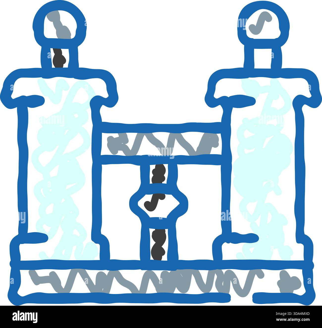 Machinery equipment hydraulic press Stock Vector Images - Alamy