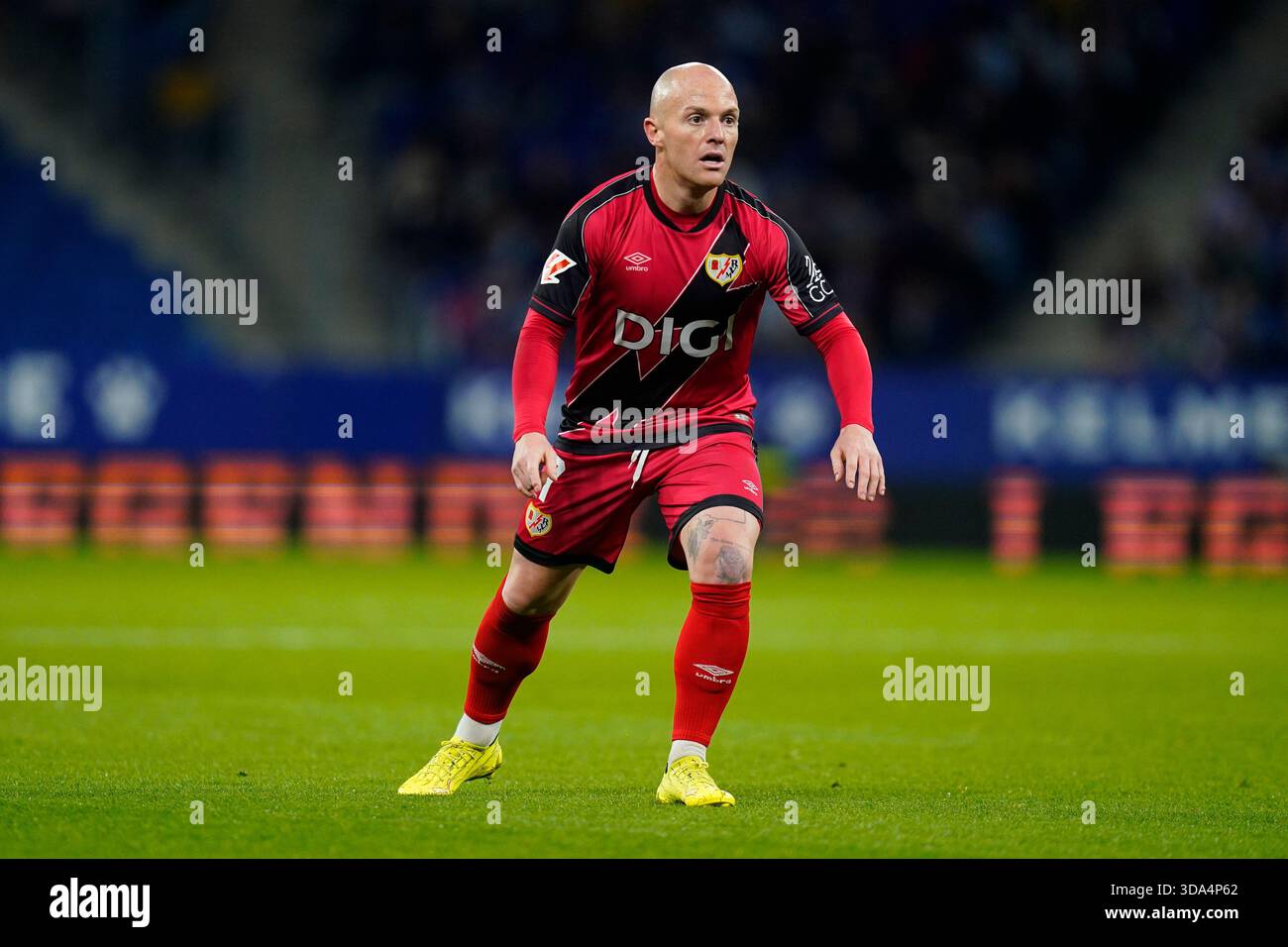 Isi Palazon of Rayo Vallecano during the La Liga EA Sports match ...