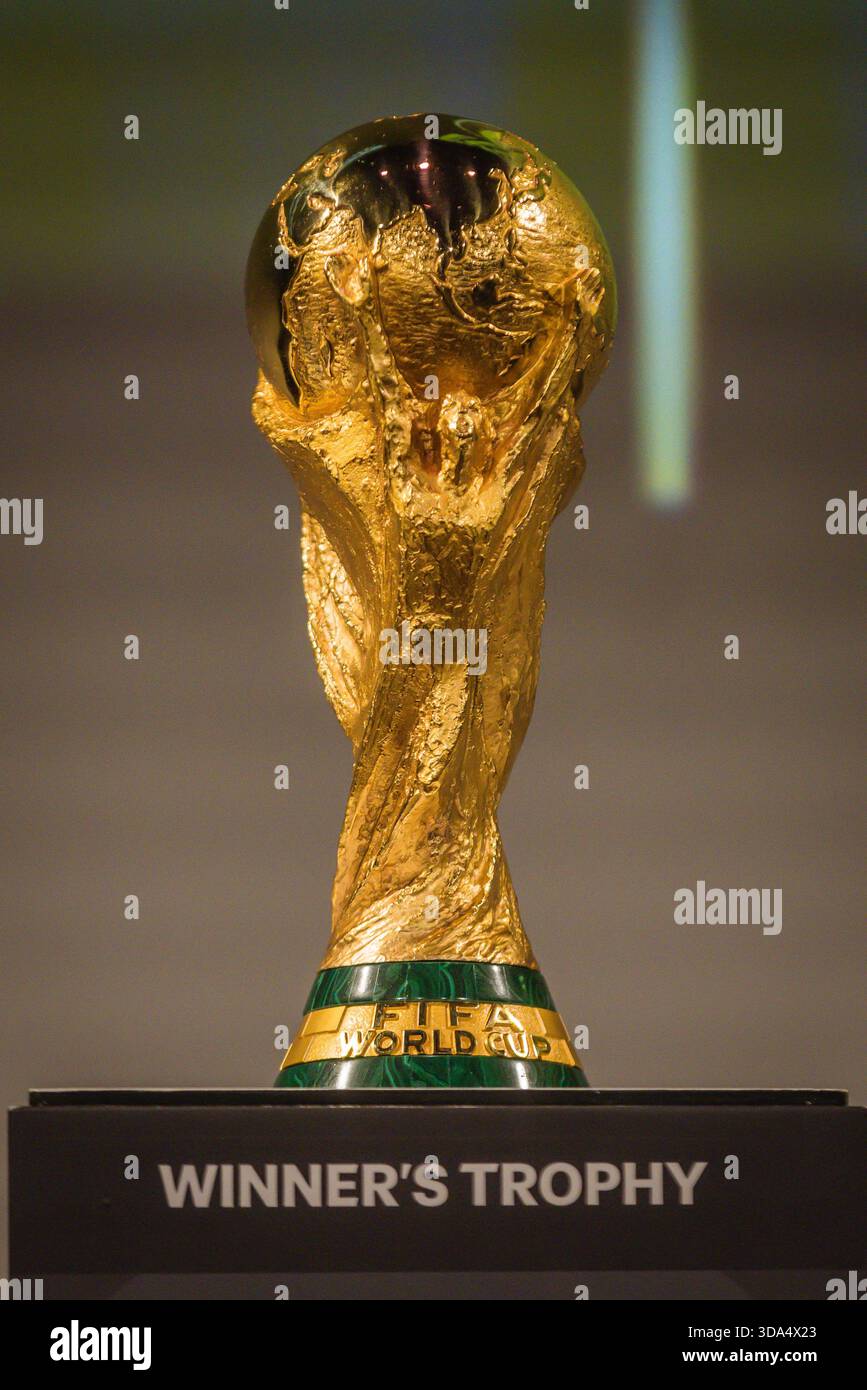 World Cup trophy during the FIFA Legends – 1994 FIFA World Cup at the ...