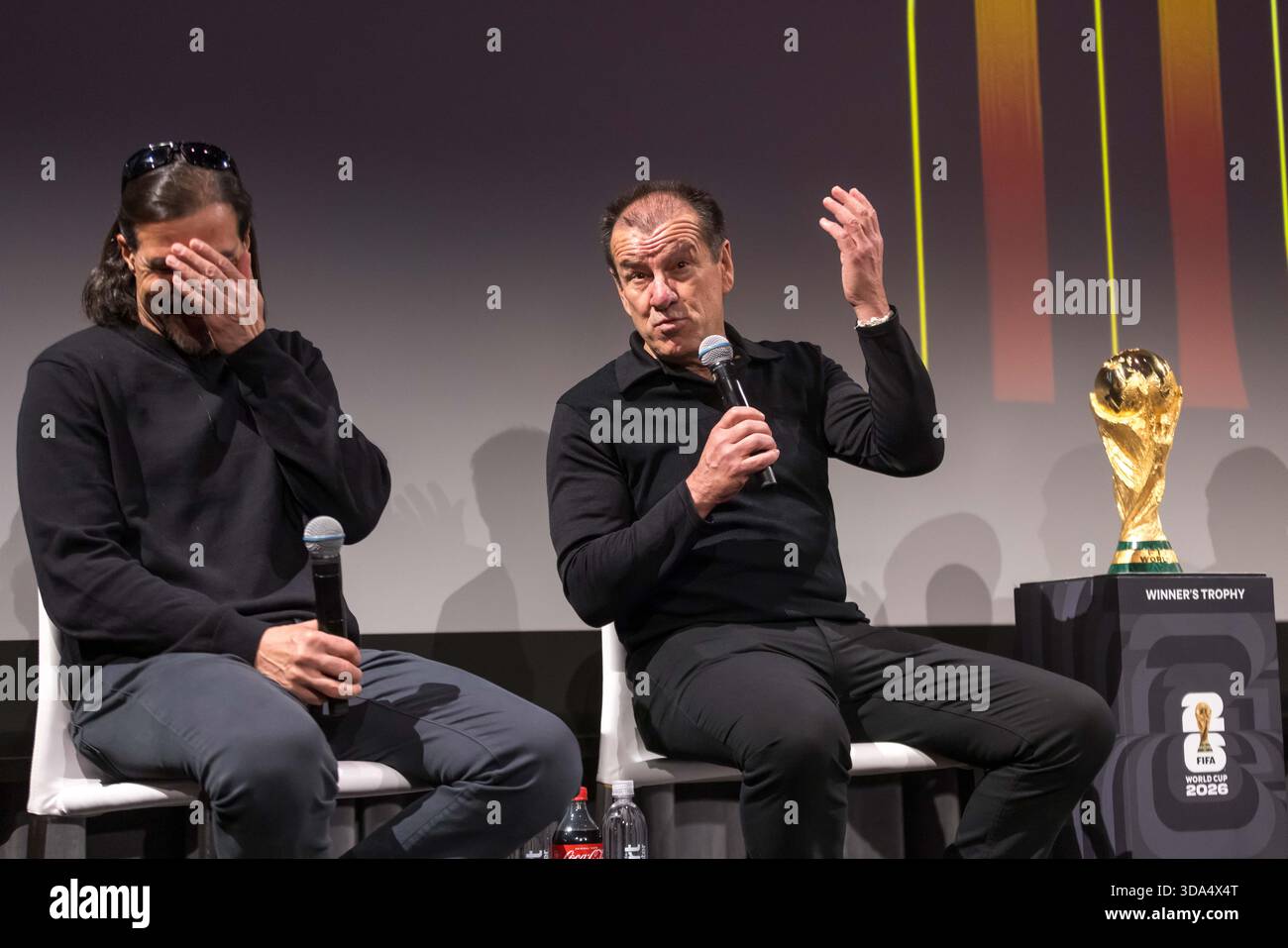 Marcelo Balboa, former player for the United States and Dunga fomer ...