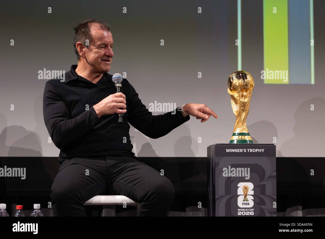 Dunga, captain of the Brazilian national team in the 1994 title, during ...