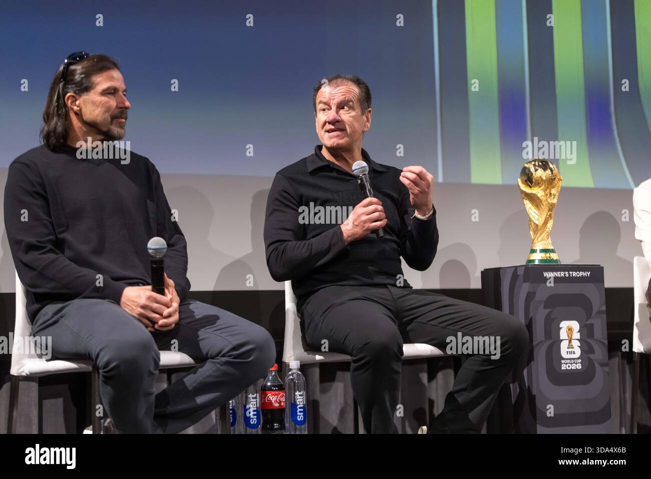 Marcelo Balboa, former player for the United States and Dunga fomer ...