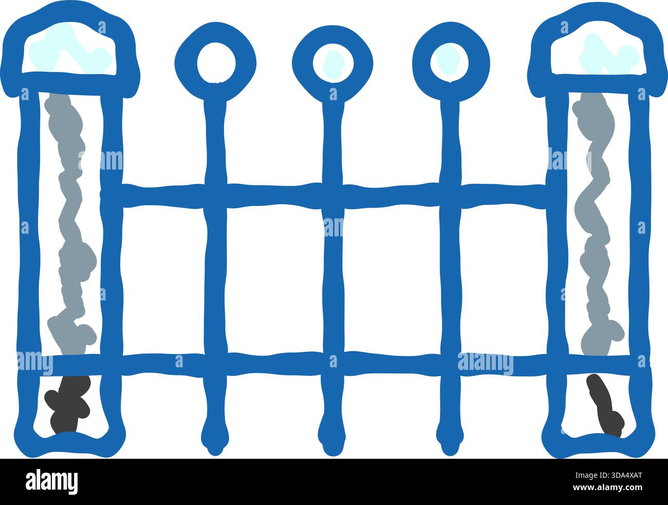 Simple line art illustration depicting Stock Vector Images - Alamy