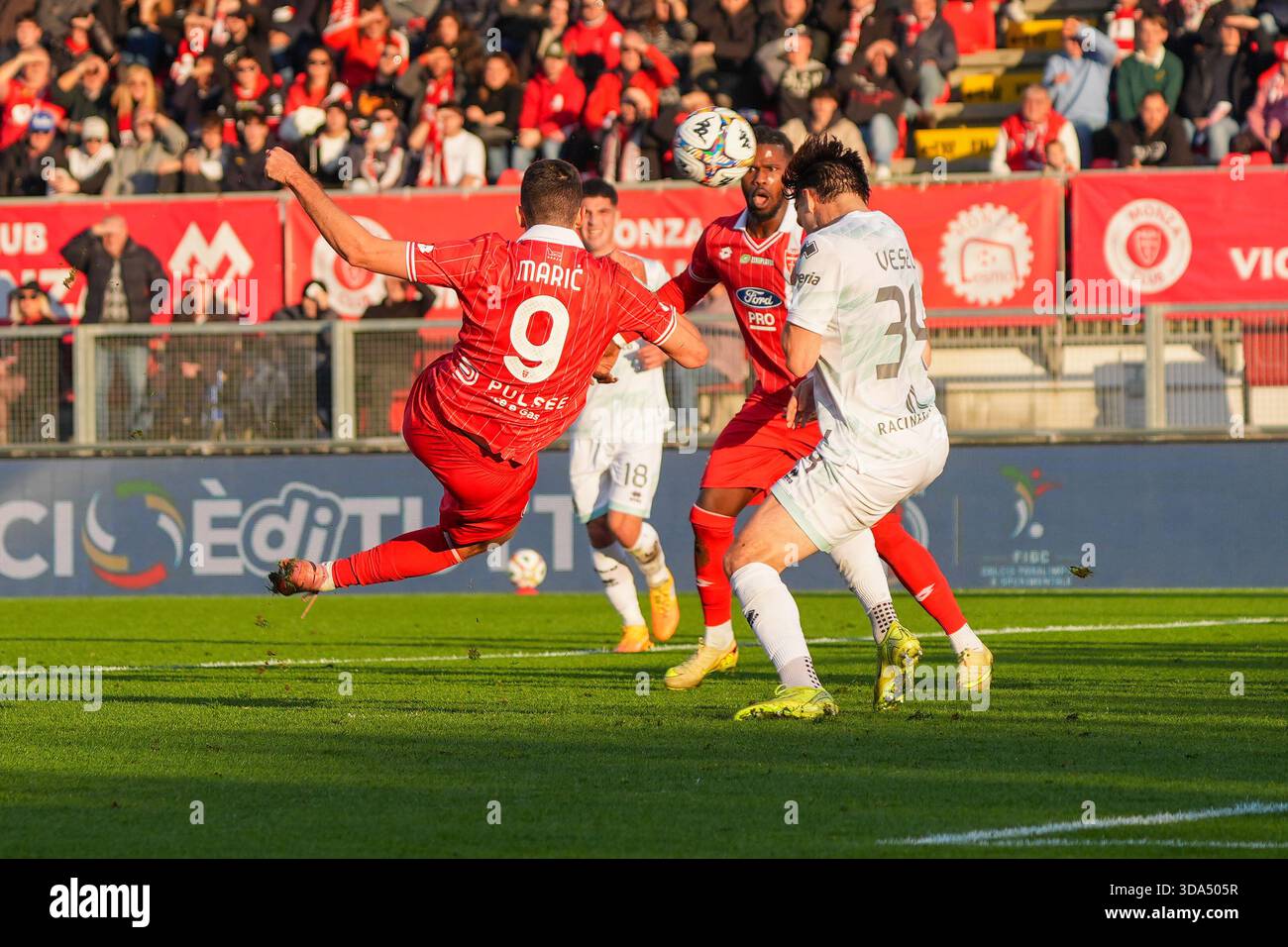 Mirko Maric during the Italian championship Serie B football match ...