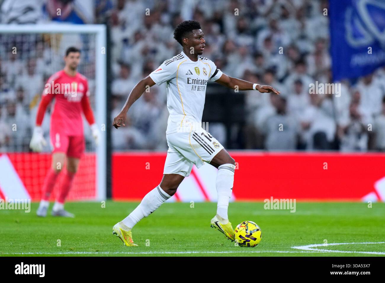 Aurelien Tchouameni of Real Madrid CF during the La Liga EA Sports ...