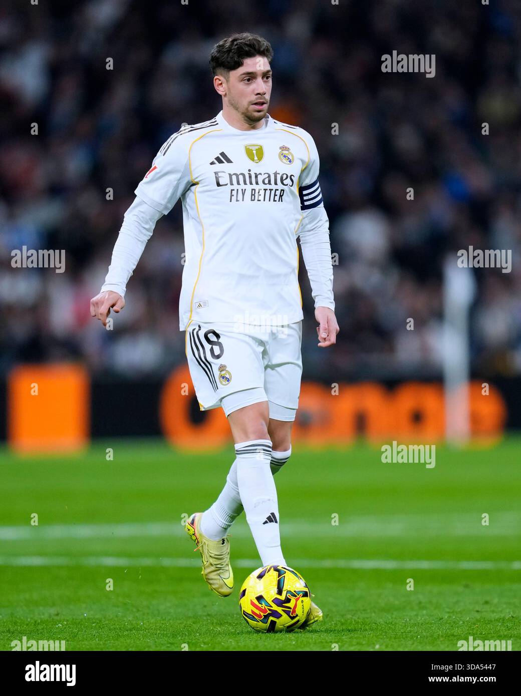 Federico Valverde of Real Madrid CF during the La Liga EA Sports match between Real Madrid CF ...