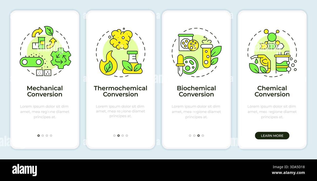 Biomass processing Stock Vector Images - Alamy